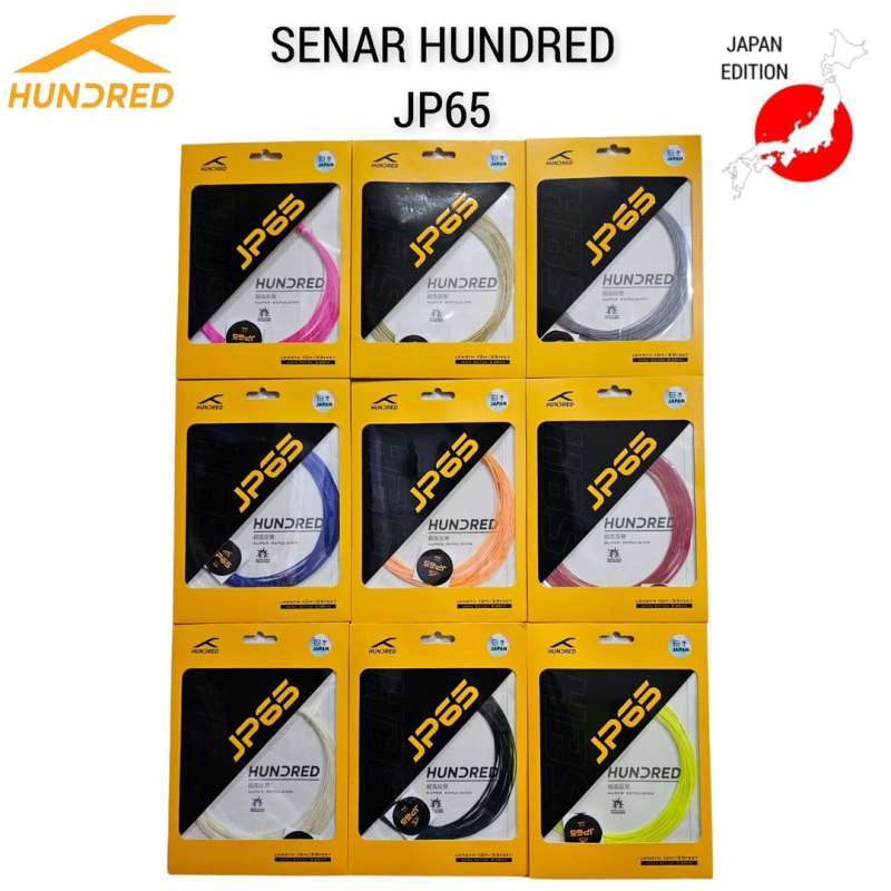 Promo Senar Badminton Hundred Jp65 /jp 65 Japan Edition Original - G ...