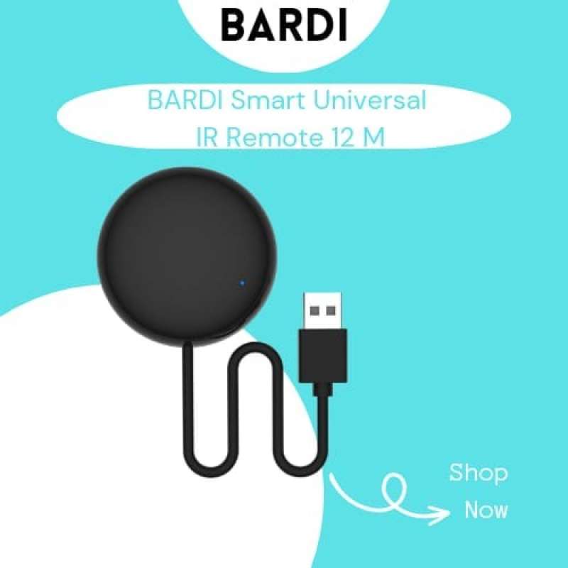 Promo Bardi Smart Universal Ir Remote 12m Wifi Wireless Lot For Home ...