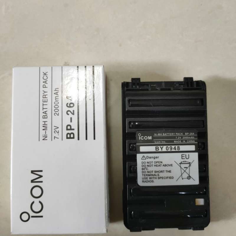Promo Battery Icom Bp 264 Ni Mh Diskon 35% Di Seller Gansirsa ...