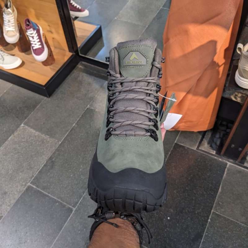 Jual Eiger Sepatu Gunung Eagle Plum 2.0 Mid Cut Shoes - Olive - 38 Di ...