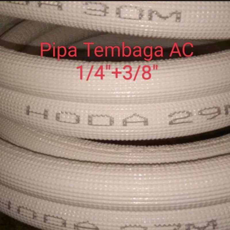 Promo Pipa Tembaga Ac 1/2 3/4 1 Pk Hoda Hd-2330 1/4 X 3/8 Set Rol 30 ...