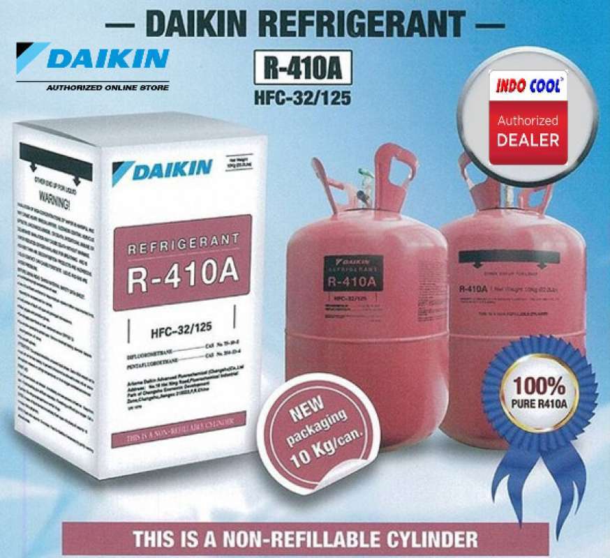 Promo Freon R410a Daikin, Refrigerant R410a Daikin Diskon 33% Di Seller Farwa Store - Tugu ...