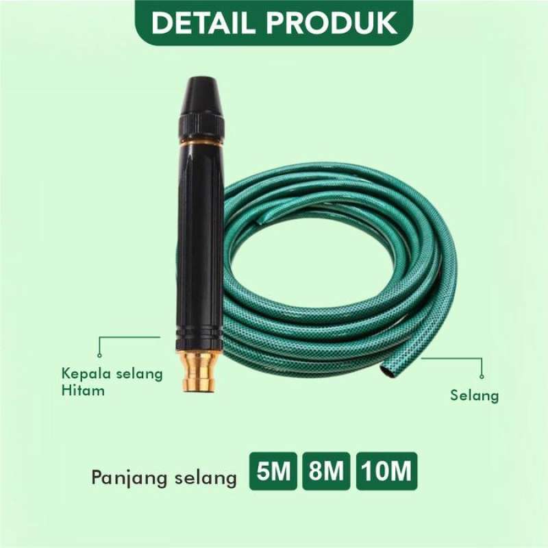 Jual Infarm - Paket Selang Dan Nozzle Spray Kepala Selang Tekanan ...