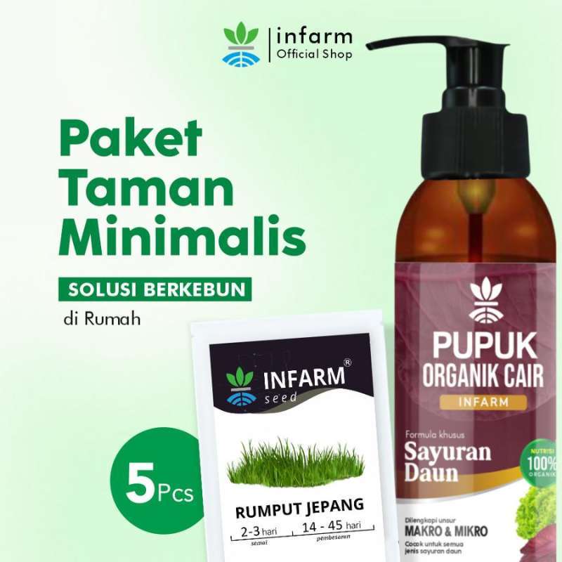 Promo Infarm - Paket Taman Minimalis Dan Pupuk Organik Diskon 27% Di ...