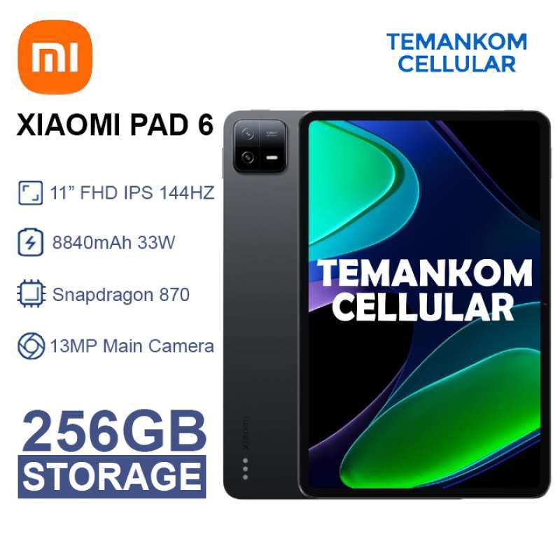 Jual Xiaomi Pad 6 Tablet Mi Tab Wifi Only 8/256 8gb 256gb Garansi Resmi ...