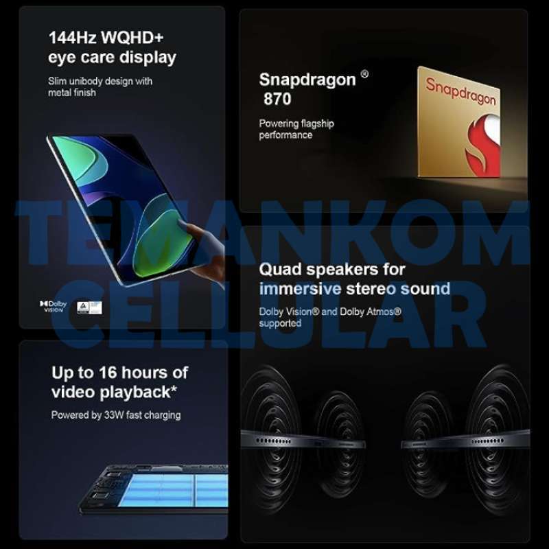 Jual Xiaomi Pad 6 Tablet Mi Tab Wifi Only 8/256 8gb 256gb Garansi Resmi ...