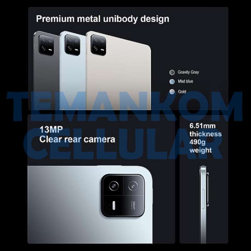 Jual Xiaomi Pad 6 Tablet Mi Tab Wifi Only 8/256 8gb 256gb Garansi Resmi ...