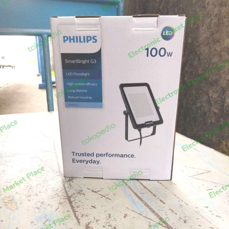 Promo Philips 100w Bvp151 100w Led Flood Light G2 Ip65 Lampu Sorot ...