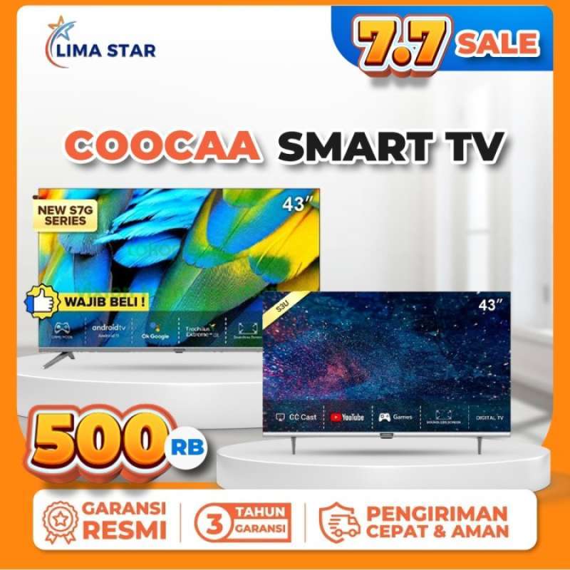 Promo Coocaa 32 Inch Digital Smart Tv Model Coocaa 32s3u Original Resmi ...