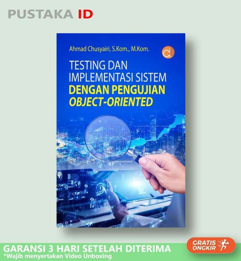 Jual Buku Testing Dan Implementasi Sistem Dengan Pengujian Object Oriented Di Seller Buku Id 