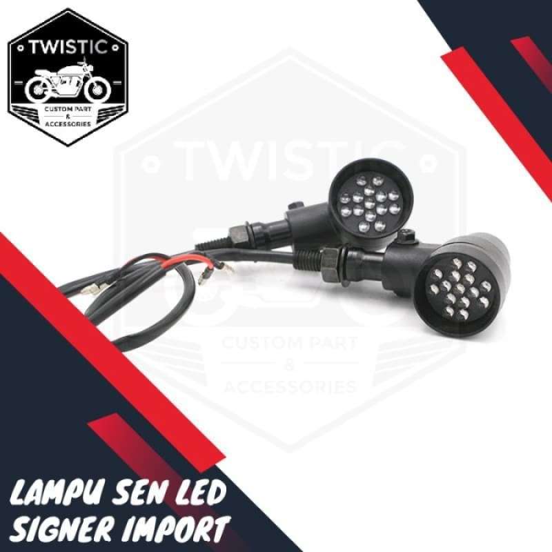 Promo Lampu Sen Sein 15 Led Signer Motor Custom Xsr W175 Benelli ...