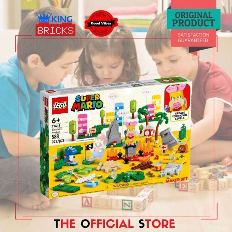 Jual Lego Original Super Mario 71418 Creativity Toolbox - Mainan Anak ...