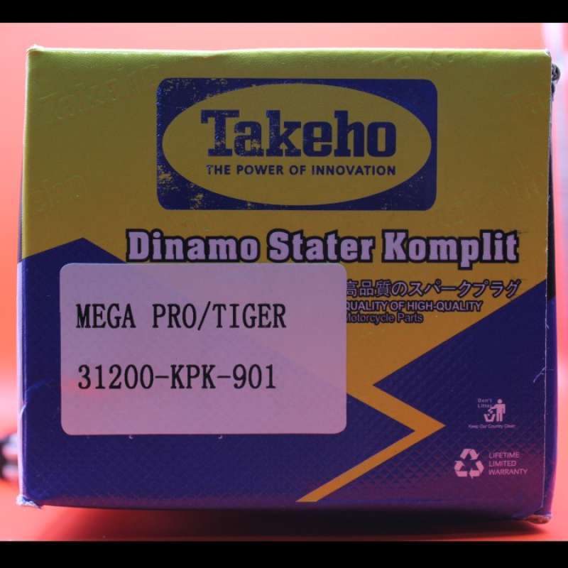 Promo Dinamo Stater Merk Takeho Tipe Mega Pro/ Tiger Diskon 33% Di ...