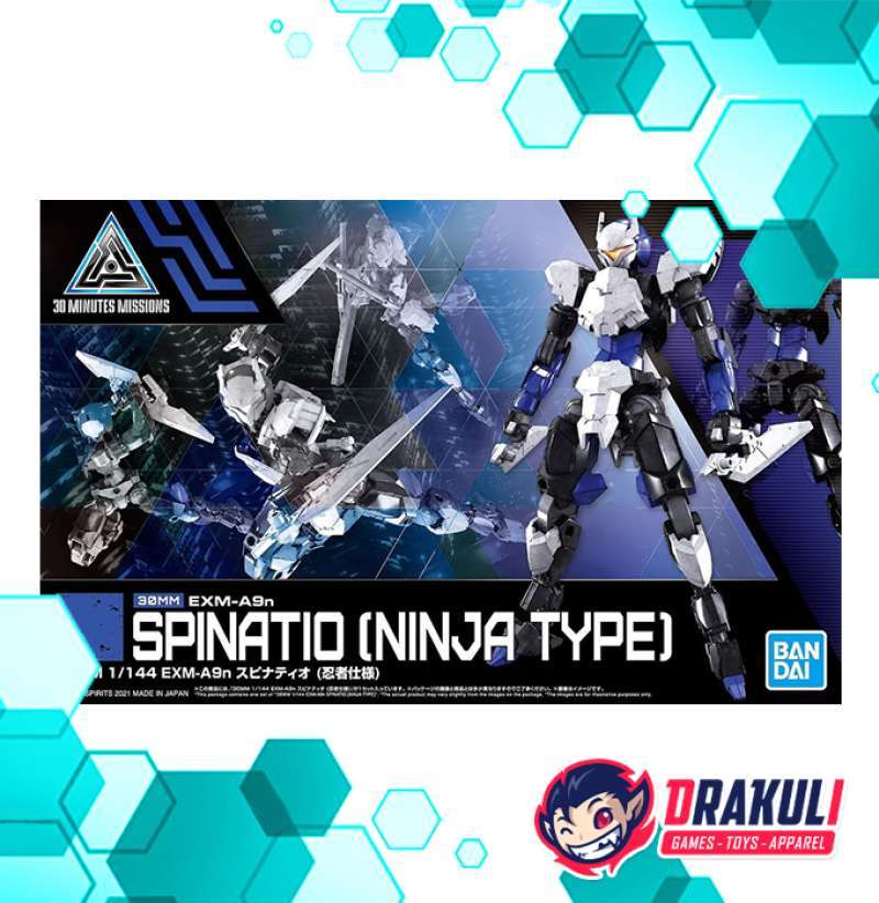 Jual Bandai Plamo 30mm 1/144 Exm-a9n Spinatio (ninja Type) Di Seller ...