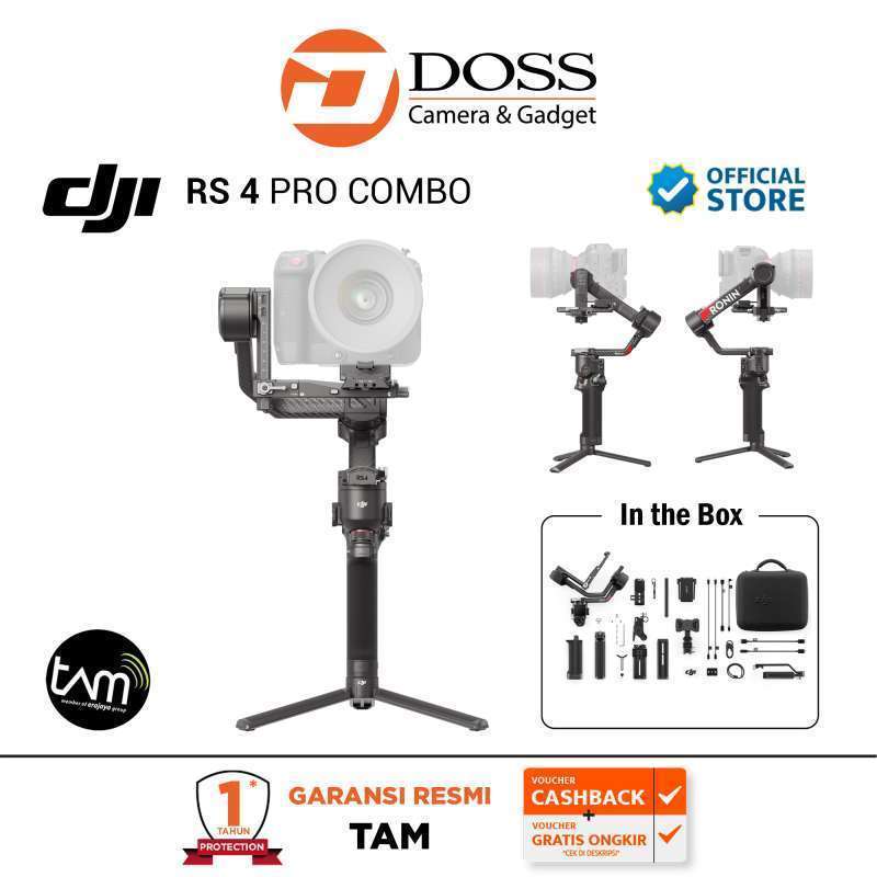 Jual Dji Rs 4 Pro Dji Rs4 Pro Combo Gimbal Stabilizer Pro Combo Di Seller Doss Bali Official ...