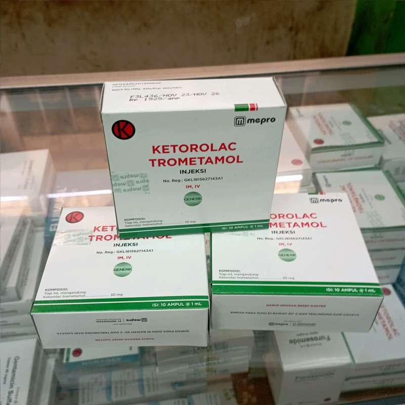 Jual Ketorolac/injeksi/box Exp 2025 Di Seller Apotik Hanifa - Pal ...