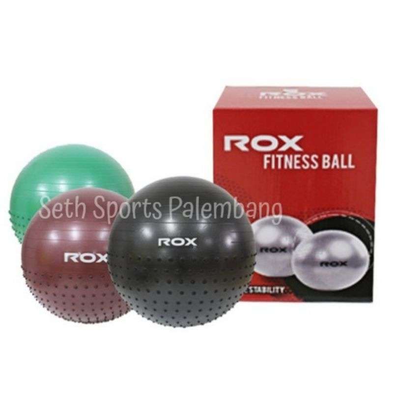 Jual Gym Ball/bola Yoga/bola Fitness Bergerigi Rox Original (warna ...