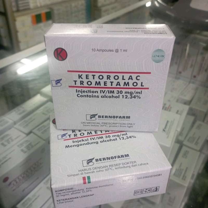 Jual Ketorolac/injeksi/box Isi 10 Ampul Exp 2025 Di Seller Sehat Shop ...
