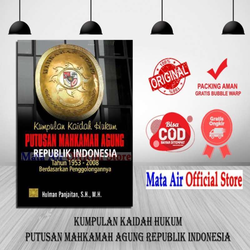 Promo Kumpulan Kaidah Hukum Putusan Mahkamah Agung - Hulman Kencana ... Promo Kumpulan Kaidah Hukum Putusan Mahkamah Agung - Hulman Kencana ...