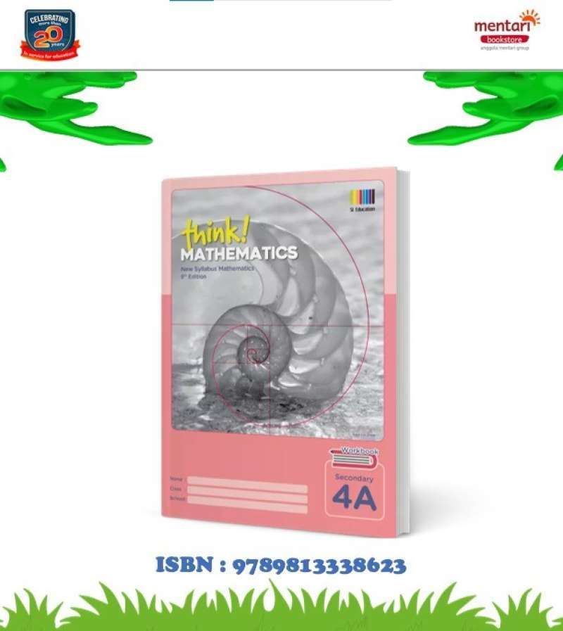 Promo Think Mathematics Ary Workbook 4 (8th Ed) - Buku Pelajaran Math ...
