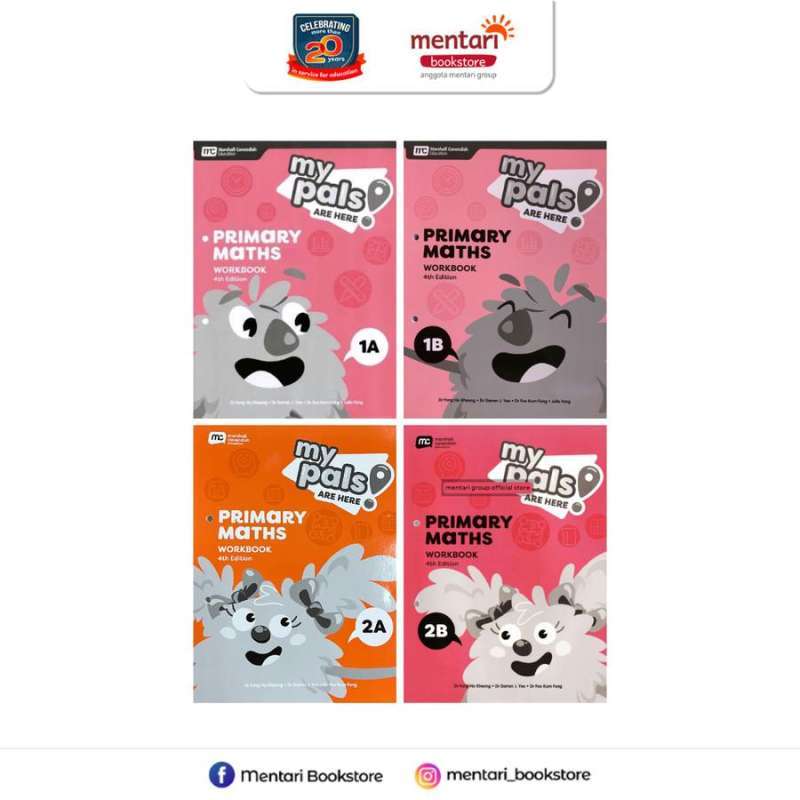 Jual My Pals Are Here! Primary Maths 4th Edition | Matematika | Buku SD ...