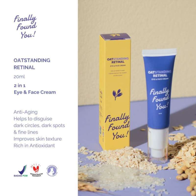 Jual Finally Found You - Oat Standing Retinal 2in1 Eye Cream & Face ...