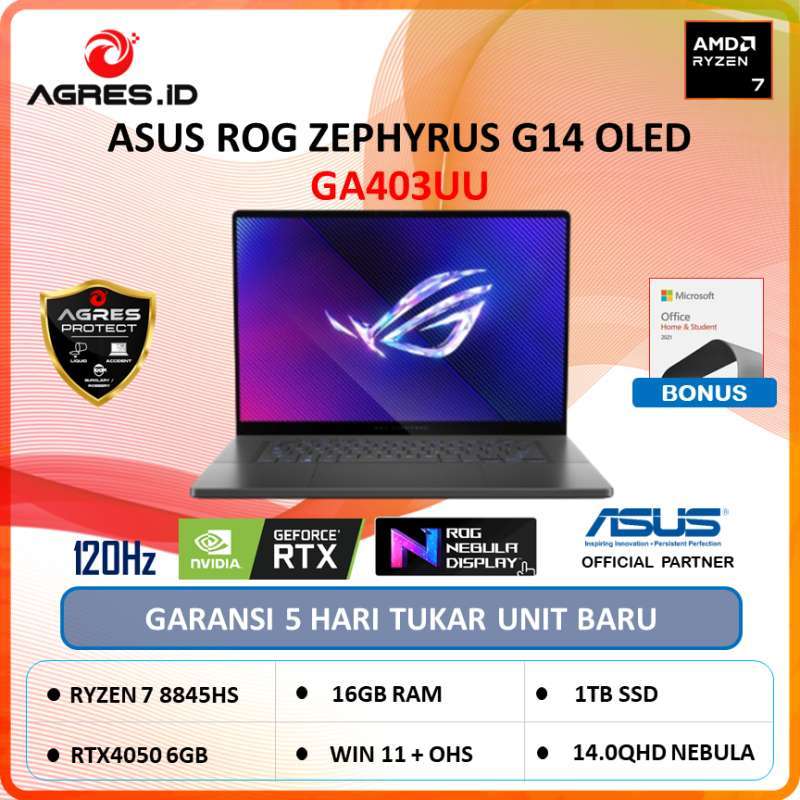 Promo Asus Rog Zephyrus G Oled Ga Uu Rtx Gb Ryzen Hs Gb Tb Qhd Nebula