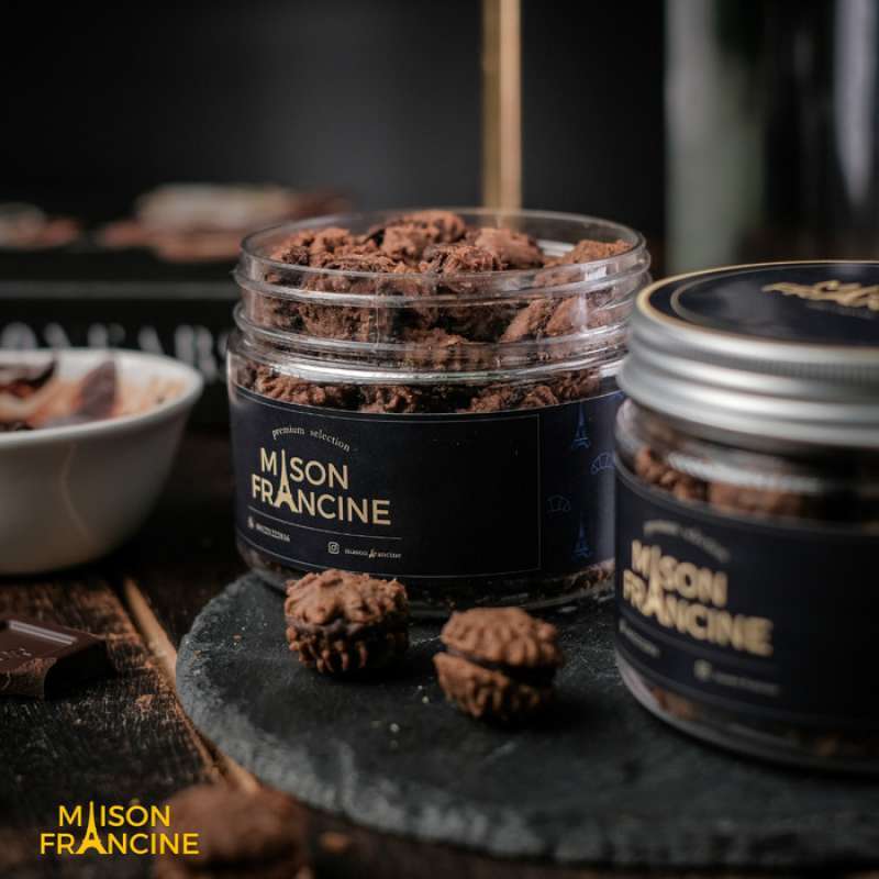 Promo Rum Cookies Wijsman Halal - Maison Francine Kue Kering Rhum No ...