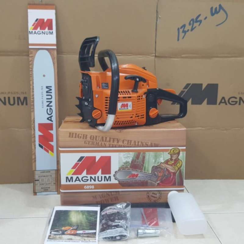 Promo New Mo!!! Mesin Potong Kayu Chain Saw Chainsaw Mg-6898 Merek ...