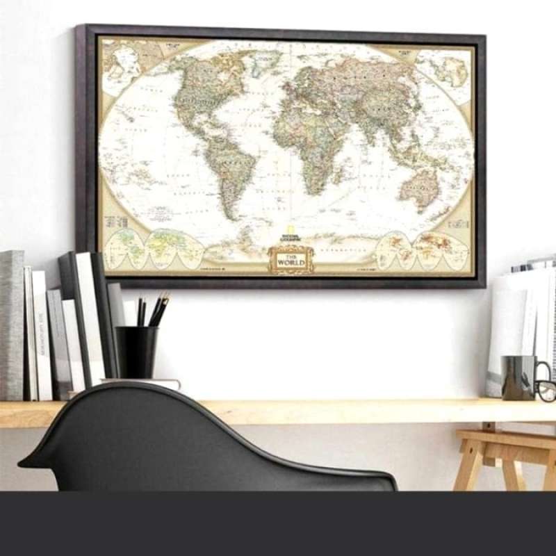 Promo Gambar Peta // Inspirasi Dinding Map Dunia // World Globe ...