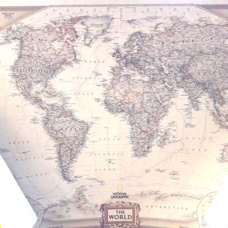 Promo Gambar Peta // Inspirasi Dinding Map Dunia // World Globe ...