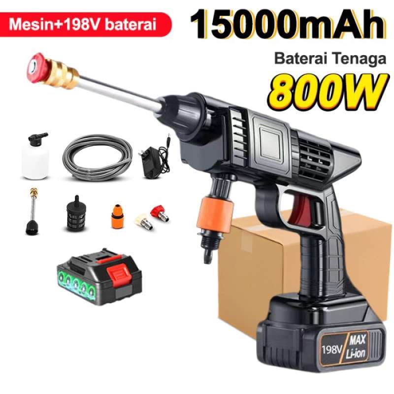 Promo Cuci Mobil Tanpa Kabel Alat / Alat Steam Cuci Motor / Superjet ...