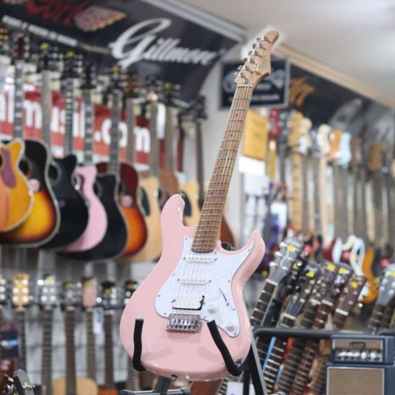 Promo Cort G200 Idx Shell Pink Electric Guitar Diskon 33% Di Seller ...