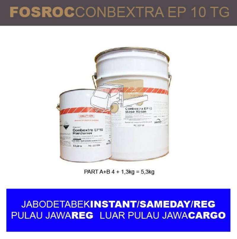 Promo Fosroc Conbextra Ep 10 Tg Ep10tg / Cairan Perekat Beton Injeksi ...