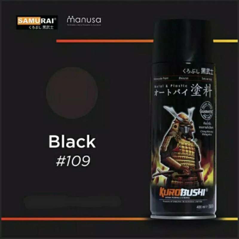 Jual Pilok Pylox Cat Semprot Samurai Paint Black 109 Hitam Di Seller Gjf Shop - Klender, Kota ...