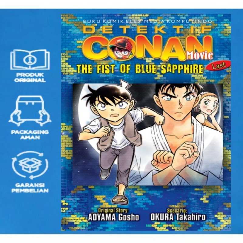 Promo Komik Manga : Detektif Conan The Movie: The Fist Of Blue Sapphire 02 Diskon 23% Di Seller ...