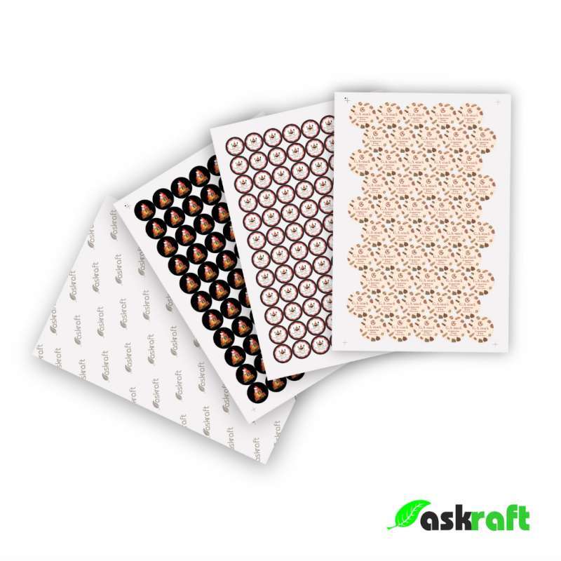 Jual Askraft Cetak Stiker Logo Label Makanan & Kemasan Botol Minuman ...