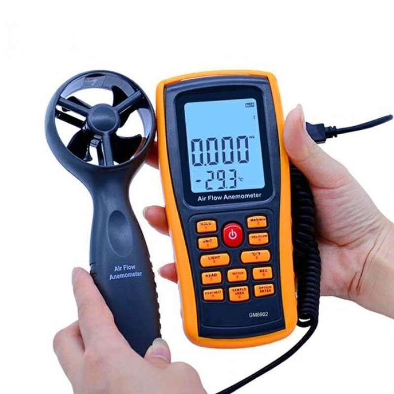 Jual Anemometer Data Logger Usb Benetech Gm8902 Wind Anemo Meter Tester ...