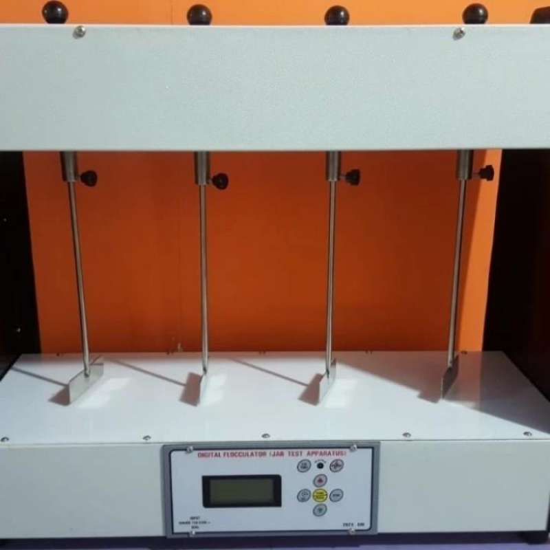 Jual Jar Testing Flocculator 4 Spindle Alat Tes Flokulasi Digital Lcd ...