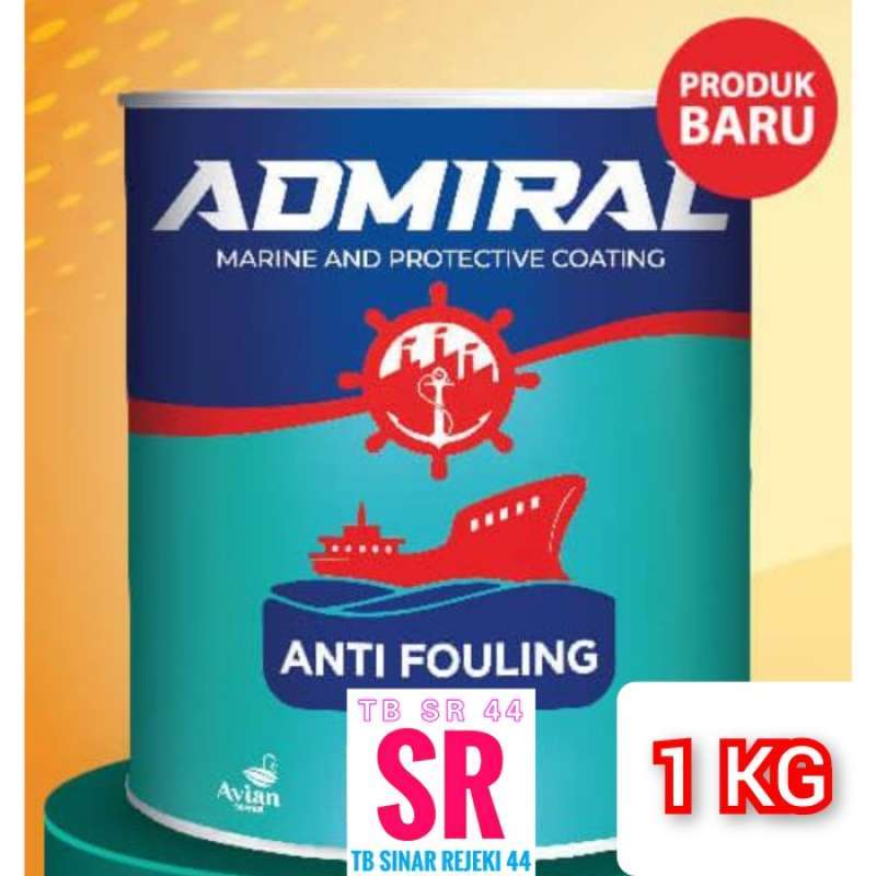 Promo Admiral Anti Fouling Cat Kapal Besi Kayu Marine Coating (avian Brands) Diskon 50% Di ...