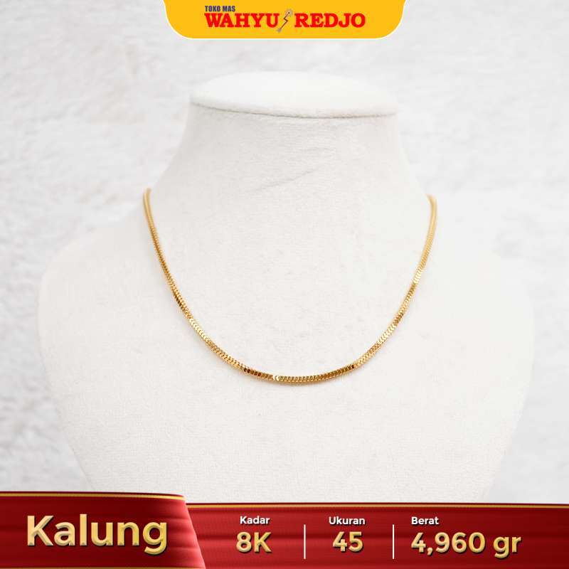 Jual Kalung Emas Wahyu Redjo Kadar 8 K Model Terbaru Asli - Harga ...