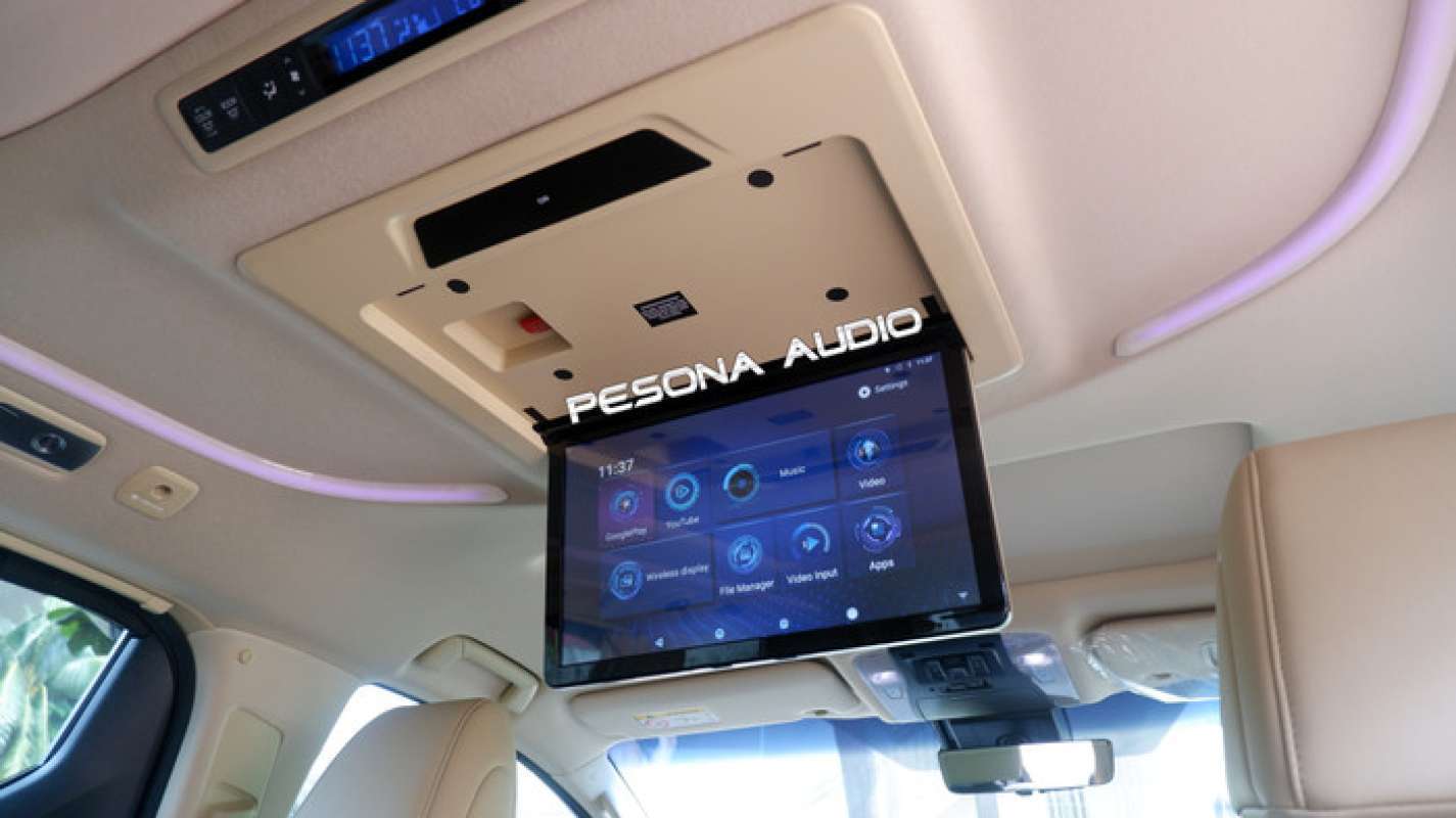 Promo Roof Monitor Android Toyota Alphard New 15,6 Inch Full Hd Diskon ...