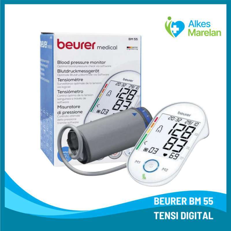 Jual Beurer - Tensi Digital Bm 55 / Tensimeter / Alat Ukur Tekanan Darah Di Seller Alkes Marelan ...
