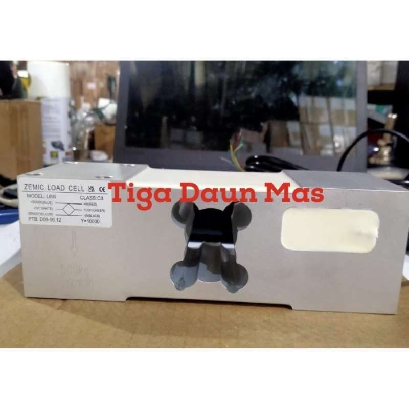 Jual Load Cell Zemic L6w C3 500 Kg Load Cell Timbangan Zemic L6w 500kg Sensor Timbangan Zemic ...
