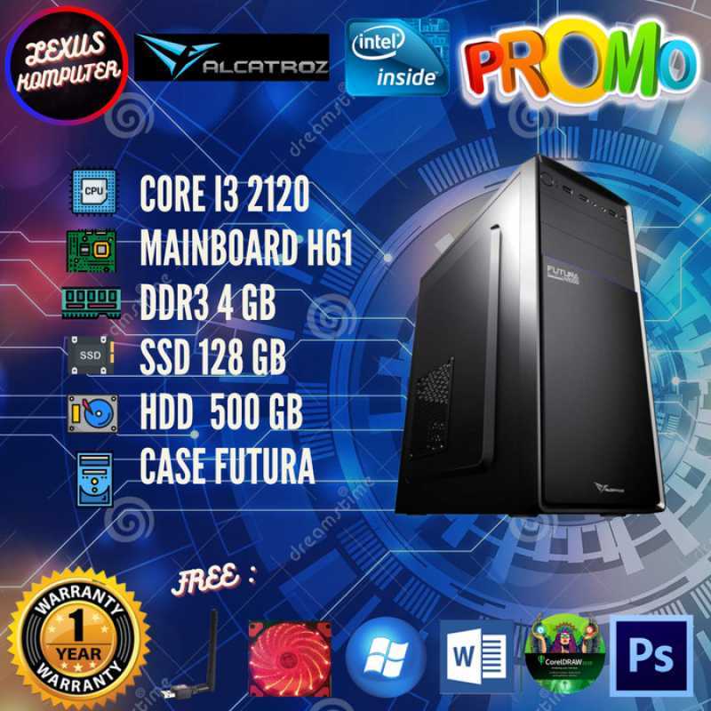 Promo Pc Komputer Rakitan Kantor Sekolah Core I3 2120 Ddr3 4gb Murah Lx08 Diskon 23% Di Seller ...