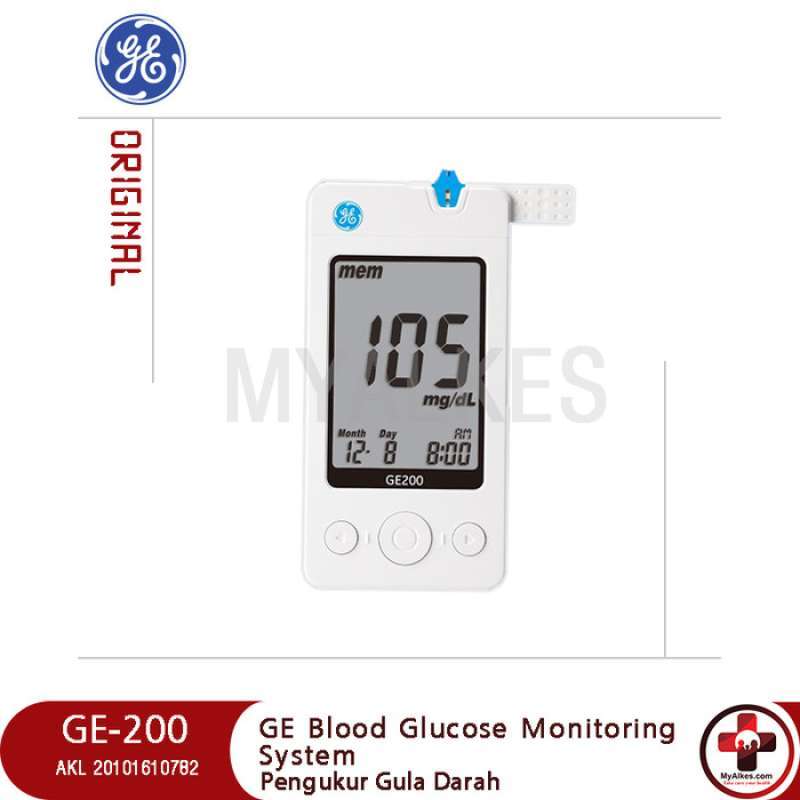 Promo Ge200 Blood Glucose Monitng Diskon 23% Di Seller Devide Store ...