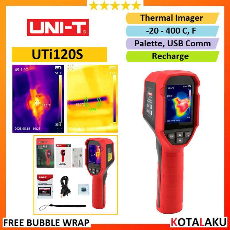Promo Thermometer Thermal Imager Imaging Camera Thermal Uni T Uti120s ...
