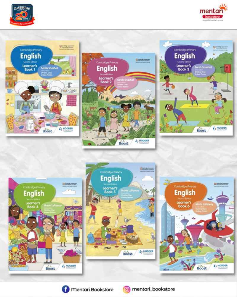 Promo Cambridge Primary English Book Ii Buku Pelajaran Bahasa Inggris ...