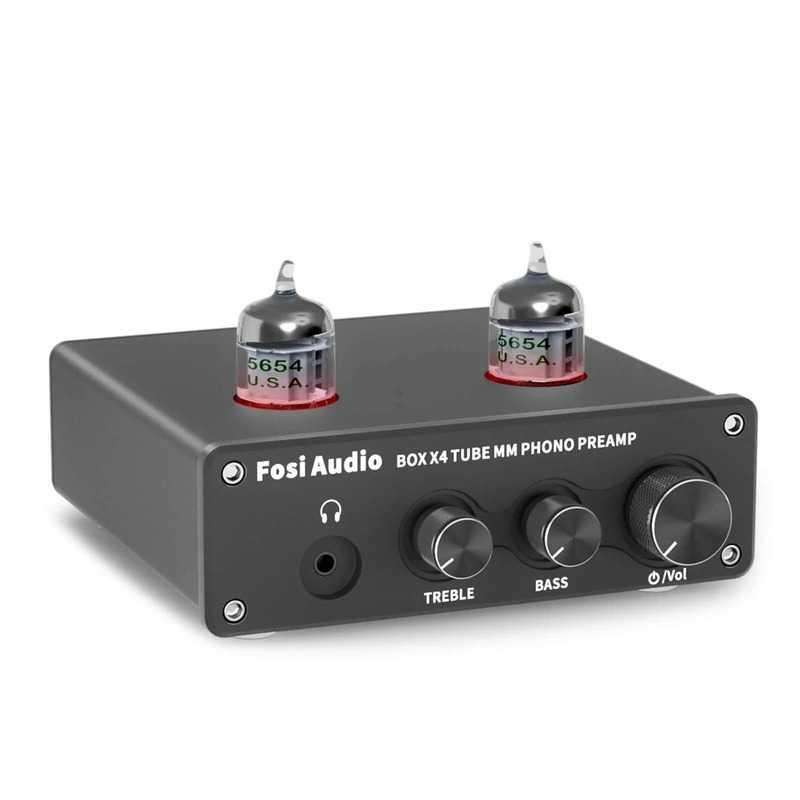 Jual Phono Preamp Headphone Amplifier Vacuum Tubes Box X4 Amplifier ...