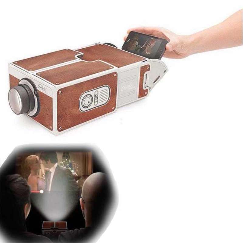 Jual Proyektor Smartphone Portabel Cardboard 2.0 Sp01 Reality Virtual ...